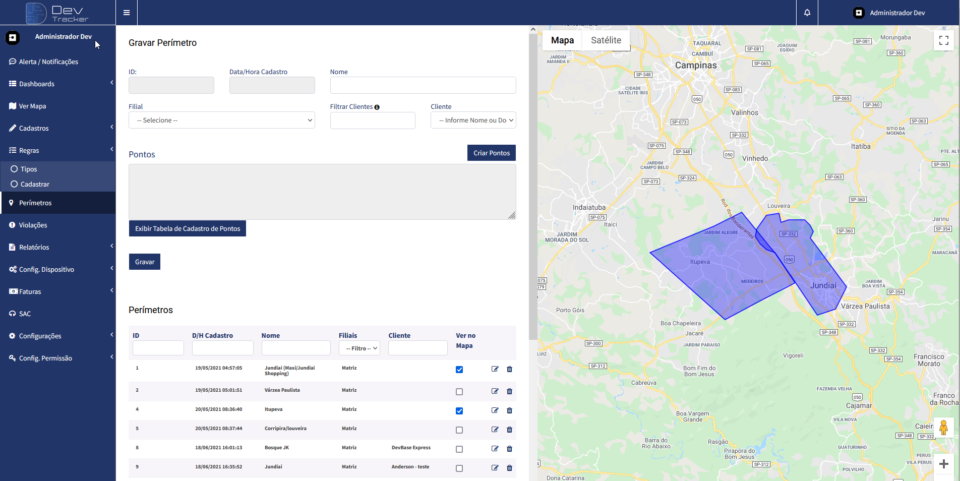 Dev Tracker
